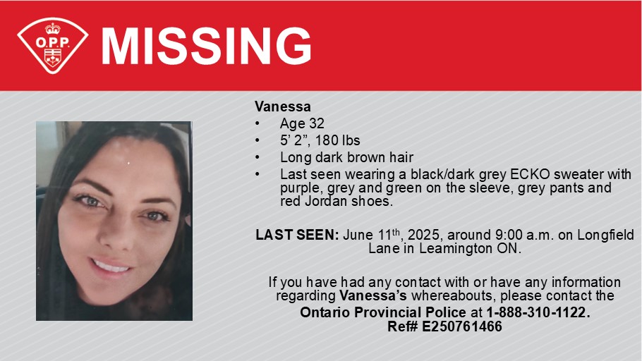 OPP trying to locate missing 32-year-old woman