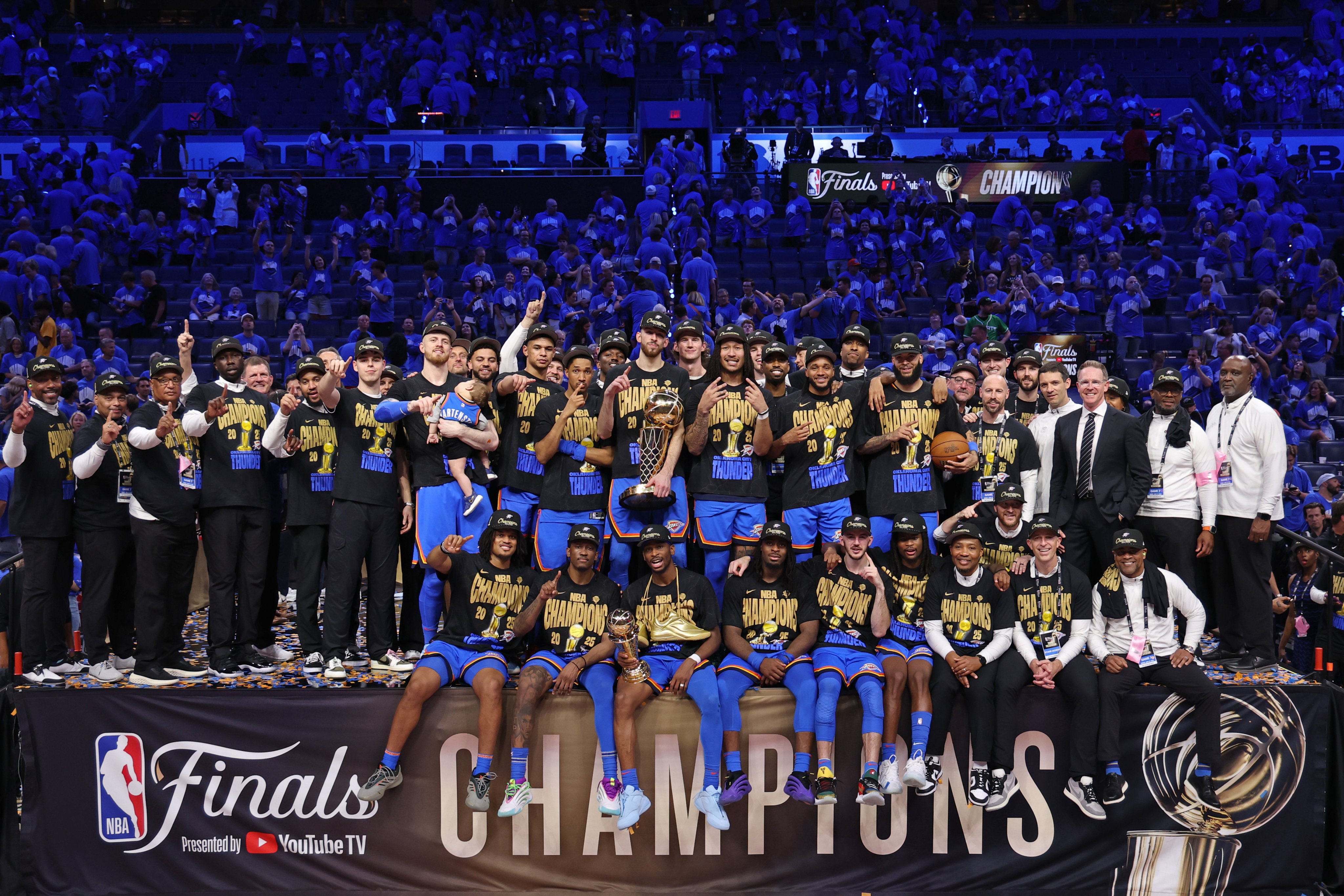 Gilgeous-Alexander scores 29 points, Thunder beat Pacers 103-91 in Game 7 for NBA title