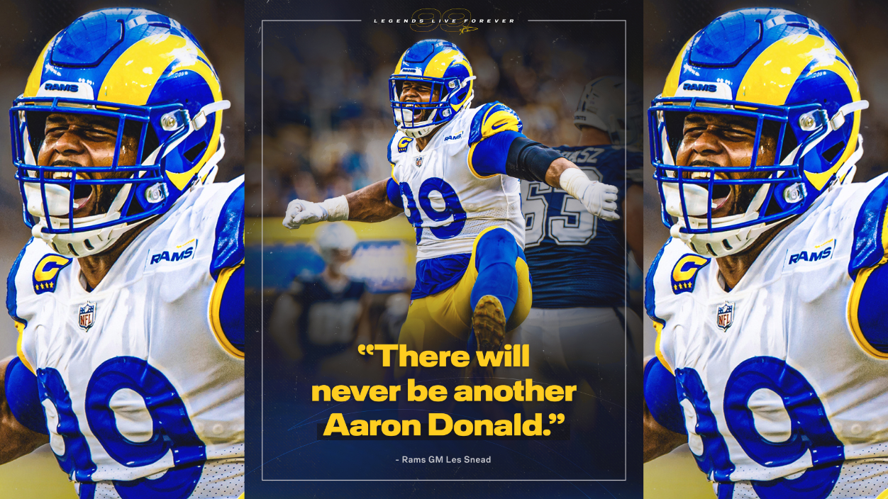 Aaron Donald announces his retirement after a standout 10-year career ...