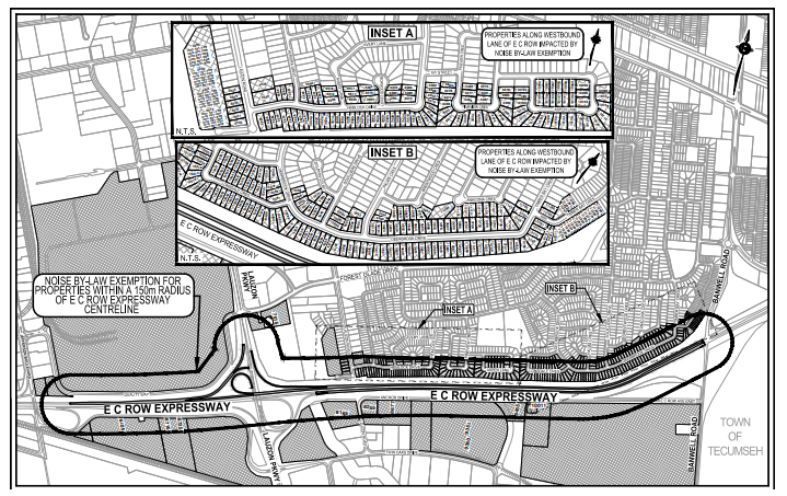 Councillors to discuss noise by-law exemption for overnight EC Row work