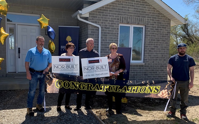 Amherstburg man announced as Brentwood Lottery Dream Home winner