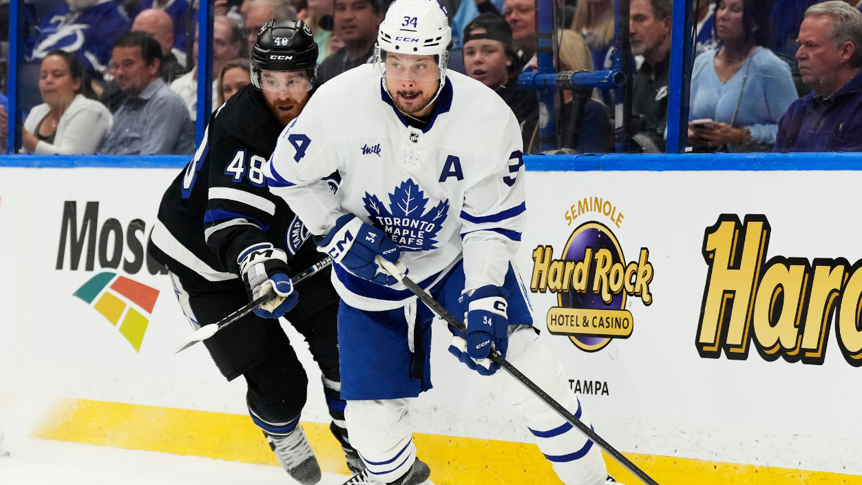 Maple Leafs star Auston Matthews finishes season just short of 70-goal mark