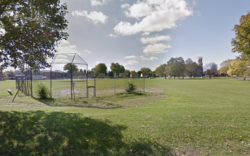 Construction begins at Wilson Park for new batting cages