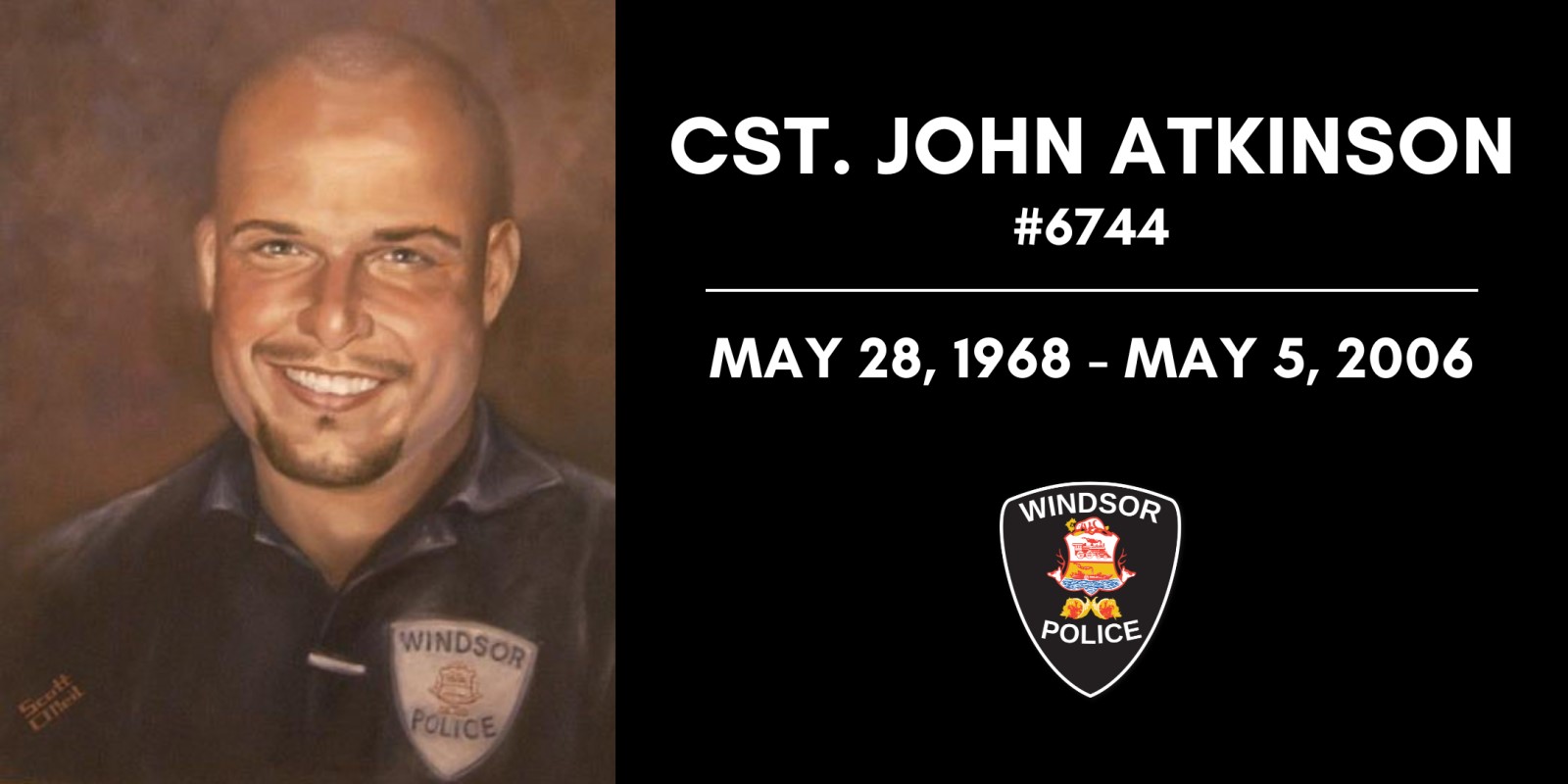 Windsor Police to commemorate anniversary of fallen officer with a ...