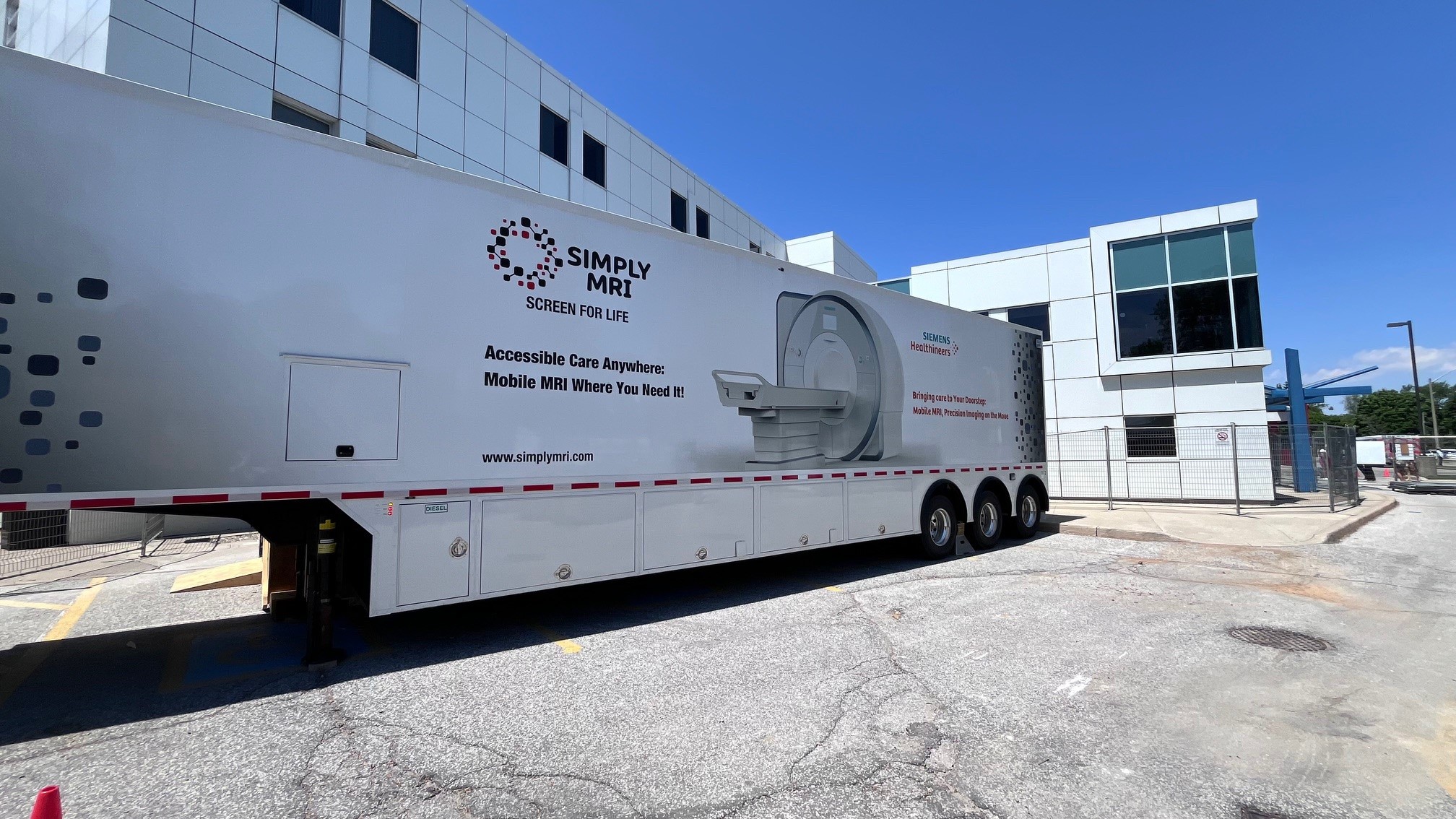 Mobile MRI unit in place ESHC expected to help reduce a backlog of cases