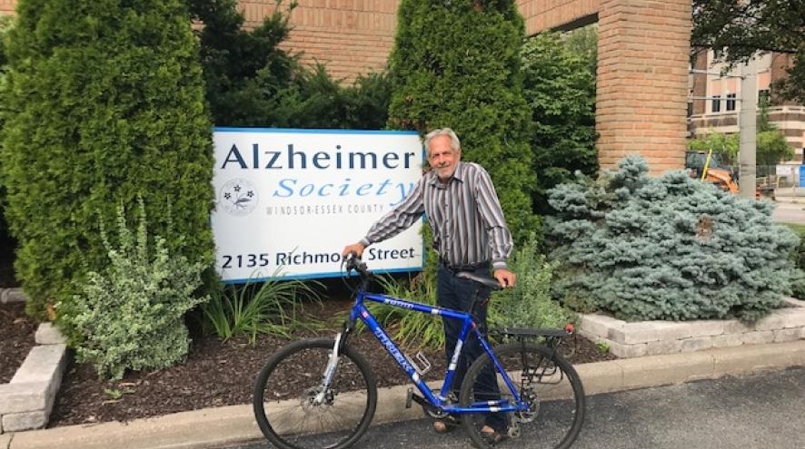 Local cyclist to bike around the world to raise awareness and funds for ...
