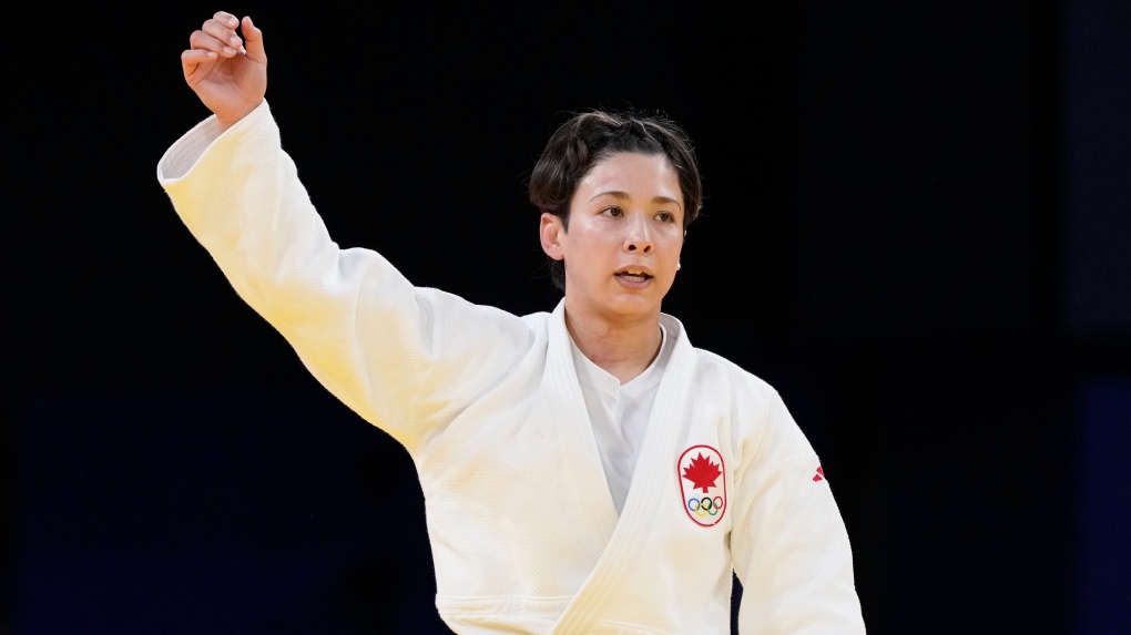 Judoka Christa Deguchi wins Canada's first gold medal at Paris Olympics