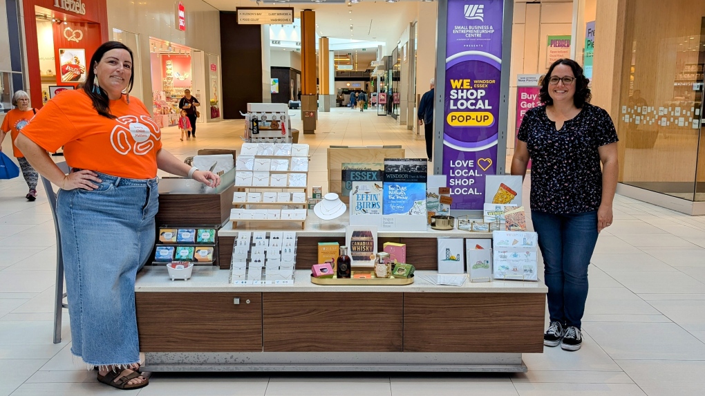 Pop-up sales event held at Devonshire Mall to promote local small ...
