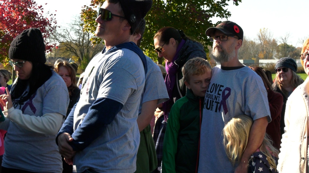 Walk honours Harrow family killed in case of intimate partner violence