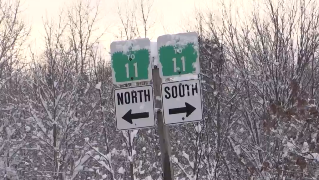 Highway 11 north of Toronto to reopen today after significant snowfall: OPP