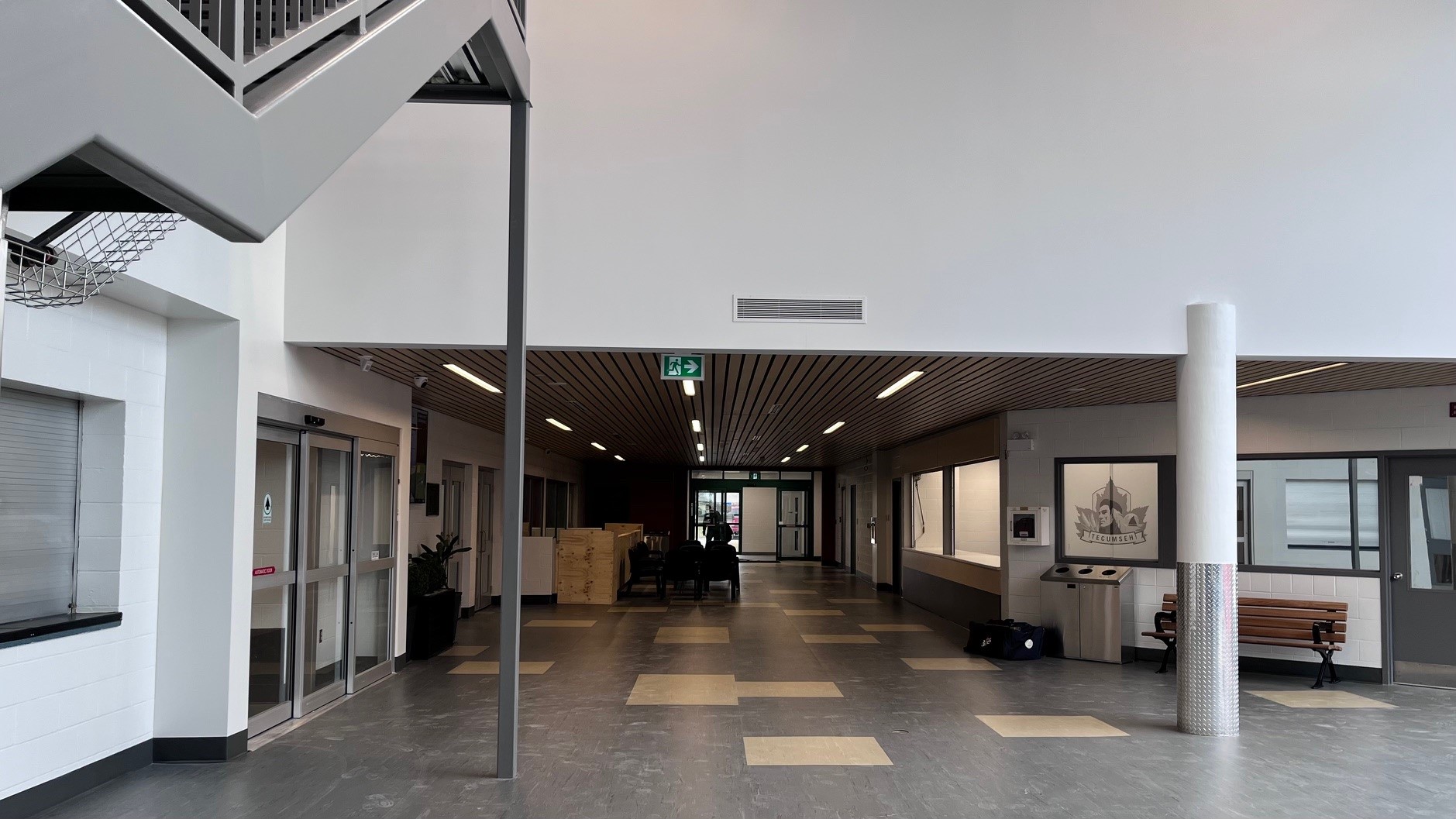 LOOK: Refreshed lobby now open at Tecumseh Arena