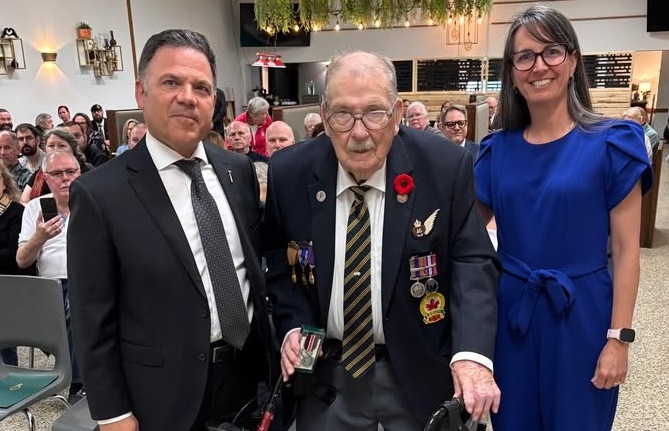 Family of 100-year-old WWII veteran working to bring him home to Harrow