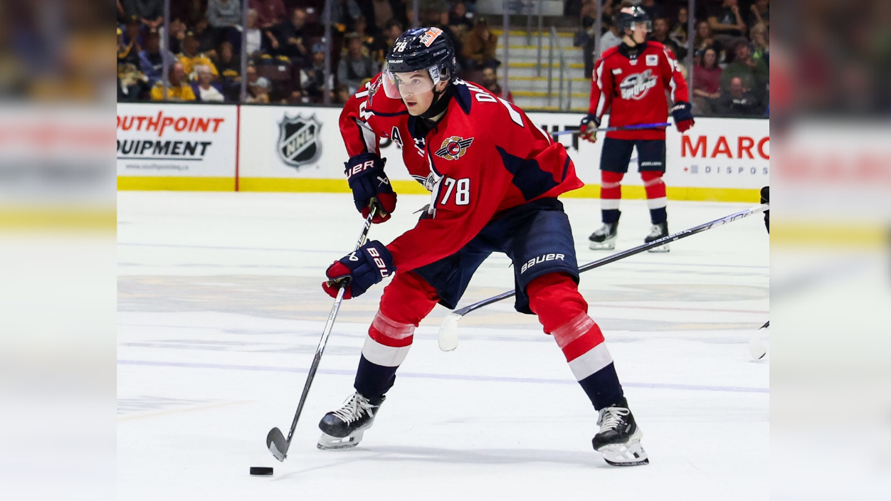 Davis earns hat trick in Windsor Spitfires' season opener win on the road