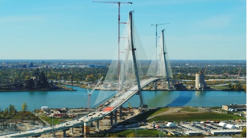 Gordie Howe Bridge construction to finish in 90-days