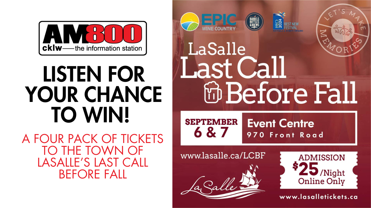 Listen for your Chance to Win Tickets to LaSalle's Last Call Before Fall!