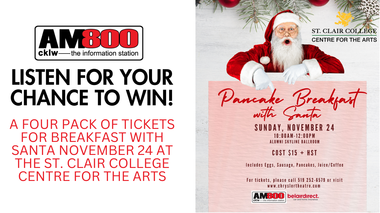 Listen to Win Tickets to Breakfast with Santa