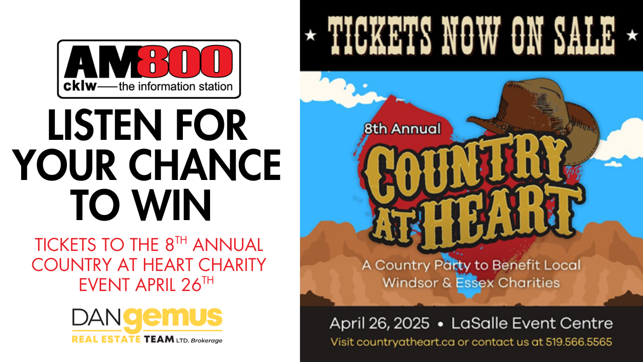 Listen for your Chance to Win Country at Heart Tickets