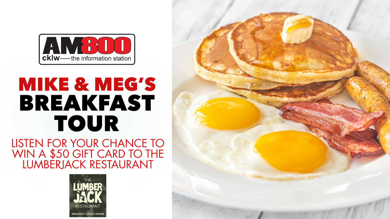 Mike and Meg's Breakfast Tour - The Lumberjack Restaurant