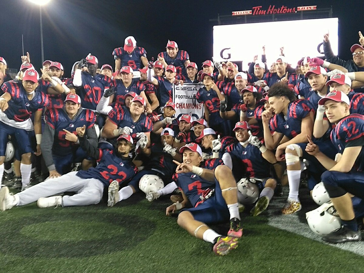 Holy Names Wins OFSAA Football Championship