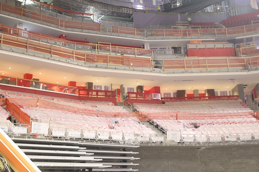 Little Caesars Arena Taking Shape In Downtown Detroit