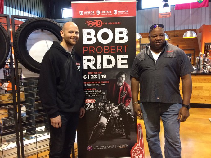 Bob Probert Ride Hits 1million Milestone