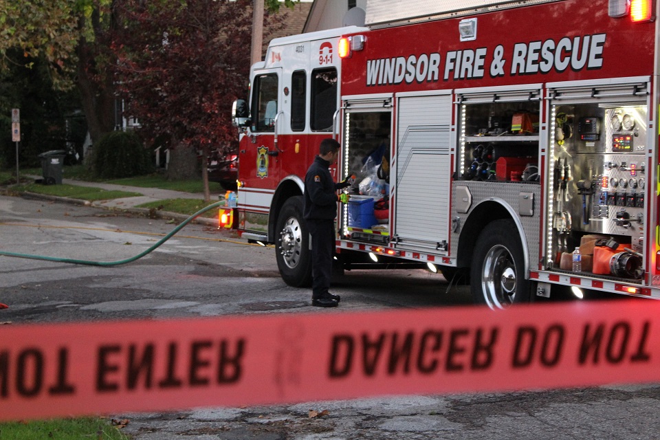 Arson investigator called to downtown Windsor fire