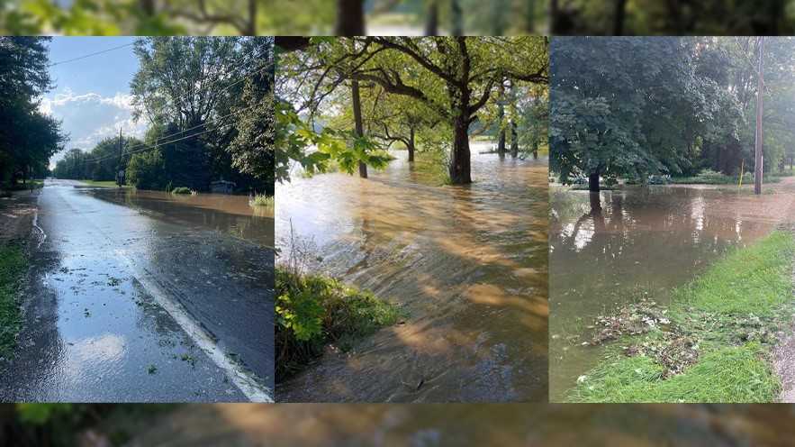 Flooding, Downed Trees and Crops Damaged after Thursdays Storm in ...