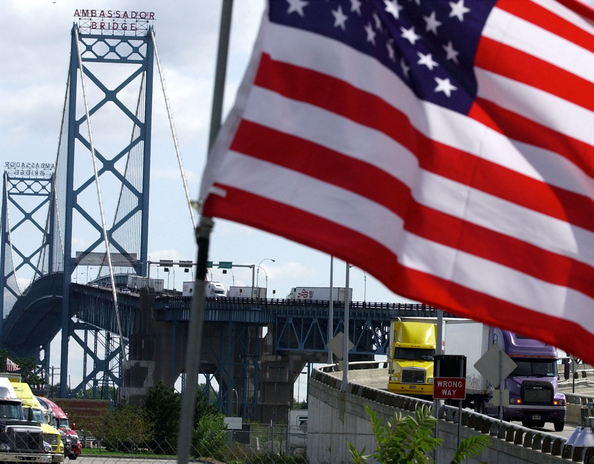 CBP officers seize handgun at Ambassador Bridge